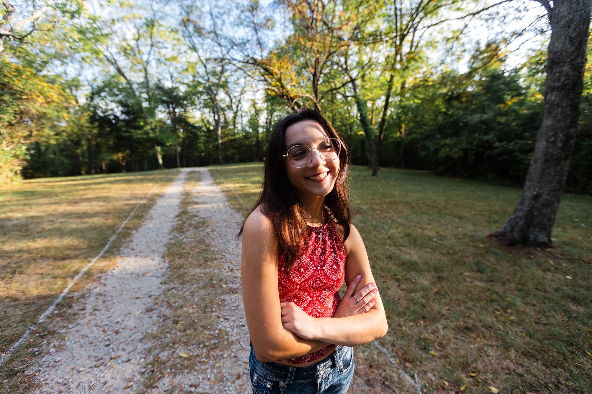 Isabella | Springboro Senior Class of 2025 | Patricia Allyn Park