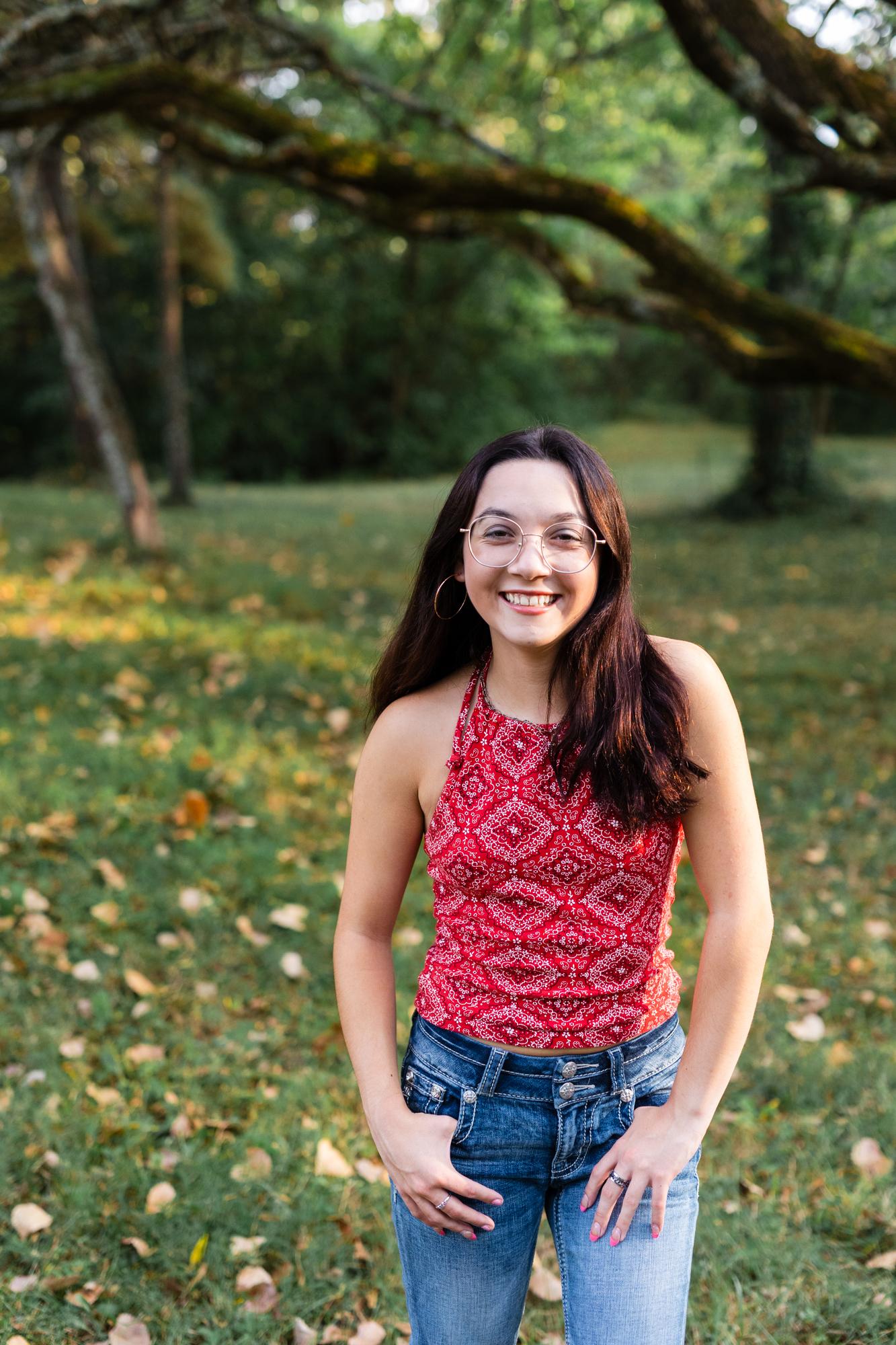 Isabella | Springboro Senior Class of 2025 | Patricia Allyn Park